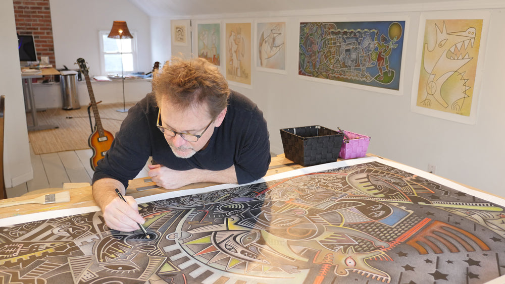 Work in Progress #1 - Locked Down in the Studio – Matthew Giffin Arts